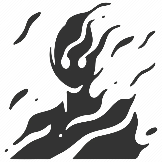 Flame, fire, human, rpg, magic, skill, ability icon - Download on ...