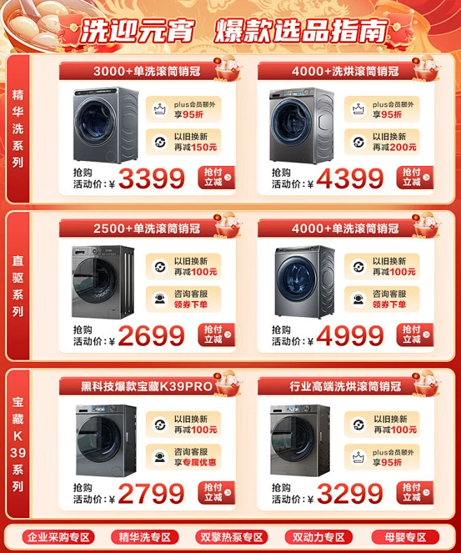 【海尔EG10065S】海尔（Haier）滚筒洗衣机全自动 宝藏K39Pro 10公斤大容量 六维减震 宝藏内筒 超薄彩屏 以旧换新 EG10065S【行情 报价 价格 评测】-京东-花瓣网