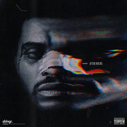 the weeknd after hours cover art design heartless tracklist blinding l (1)