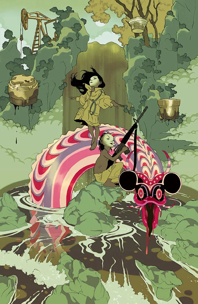 Tomer Hanuka （以色列）插画欣赏-花瓣网