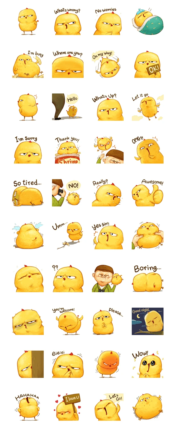 Cheez...z : Warbie & Yama - LINE 个人原创贴图-花瓣网