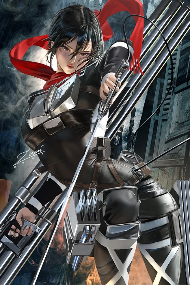 Mikasa Ackerman, Zumi Draws : I watched the lastest episode of AoT and ...