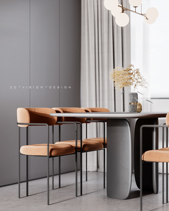 corona FStorm interior design minimalist Modern Style Soft outfi (7)