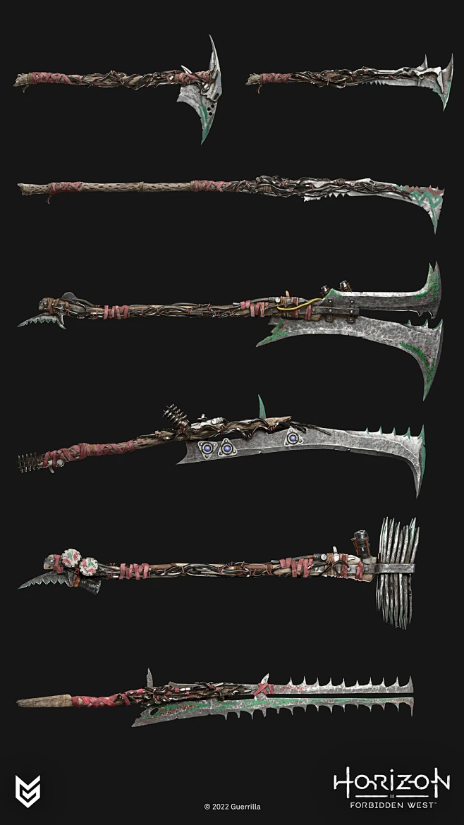 Horizon Forbidden West Regalla NPC Weapons -花瓣网