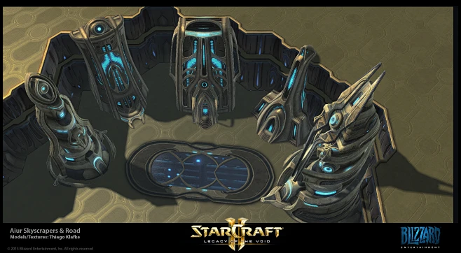 Starcraft II Protoss Work (Aiur, Shakuras & Tal'Darim), Thiago Klafke ...