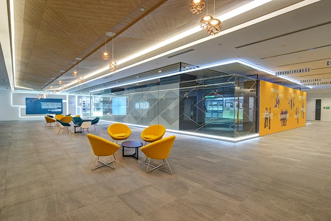 DSO gallery Office Interior framework contemporary-花瓣网