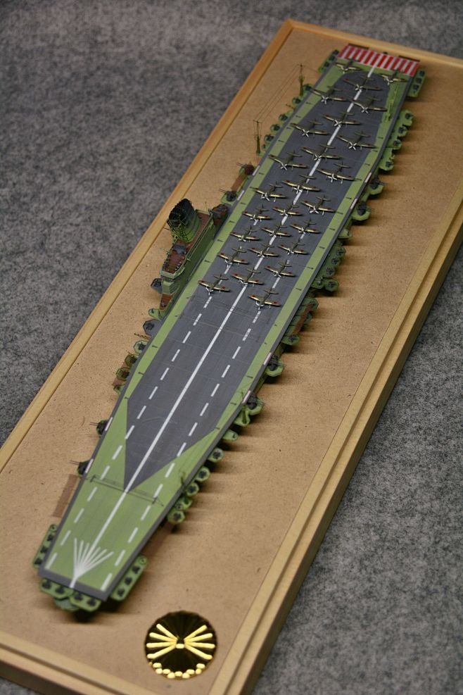 【落幕】 1/700 IJN 信浓号_看图_模型船吧_百度贴吧