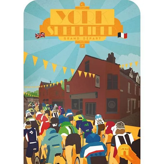 2014 Tour de France Stage 2 York - Sheffield (by Bruce Doscher): -花瓣网