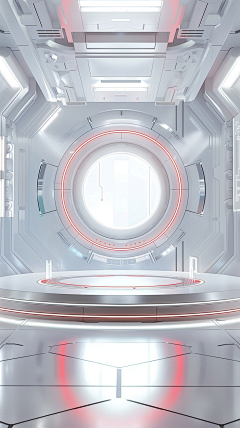 Futuric-花瓣网|陪你做生活的设计师 | e design, circular display stage, technological ...