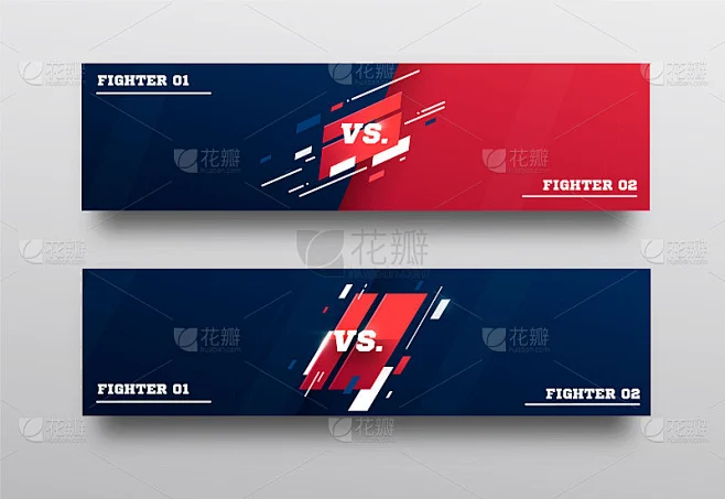 VS. Board of rivals，带有文本空间。矢量插图。灰色和横幅。足球、篮球、足球屏幕。矢素材-花瓣网