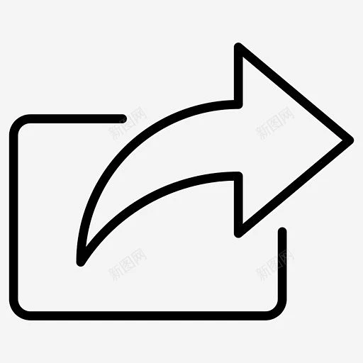 共享框转发图标 免费下载 页面网页 平面电商 创意素材-花瓣网