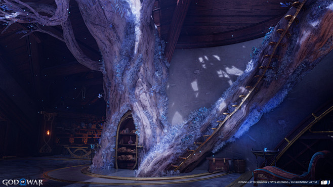 God of War Ragnarok - Sindri's House Interior