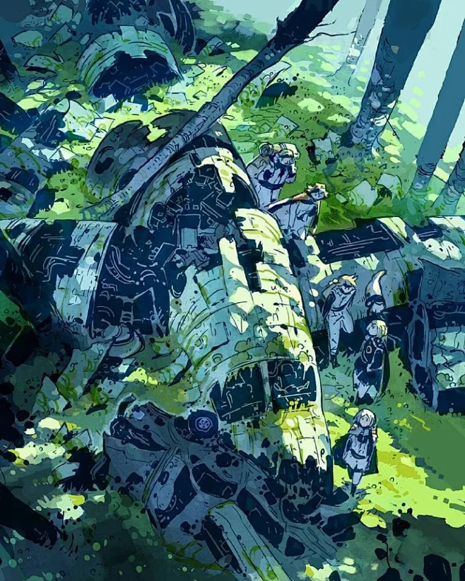 插画师：Minna Sundberg-花瓣网