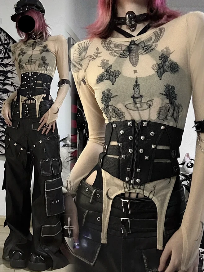 19.9r的铆钉腰封谁穿谁亚