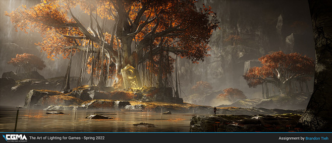 CGMA - The art of lighting for games - Spring 2022 - Student Gallery