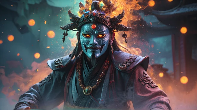 面具-hzj(7)-花瓣网