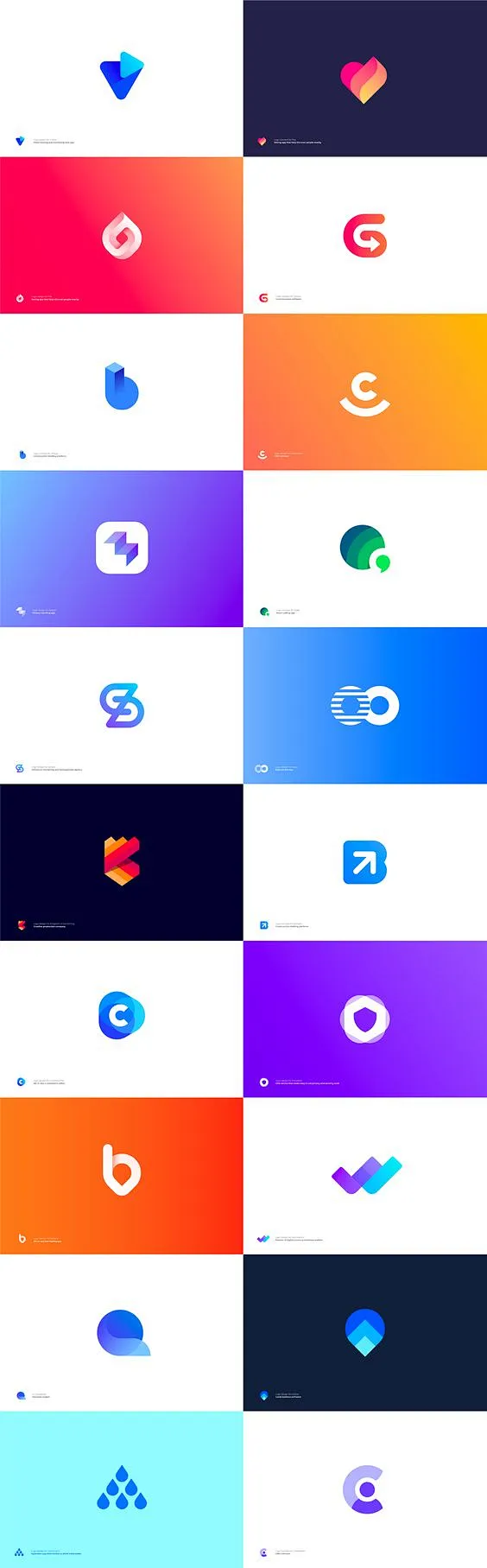 Check out new logo collection 2018-花瓣网