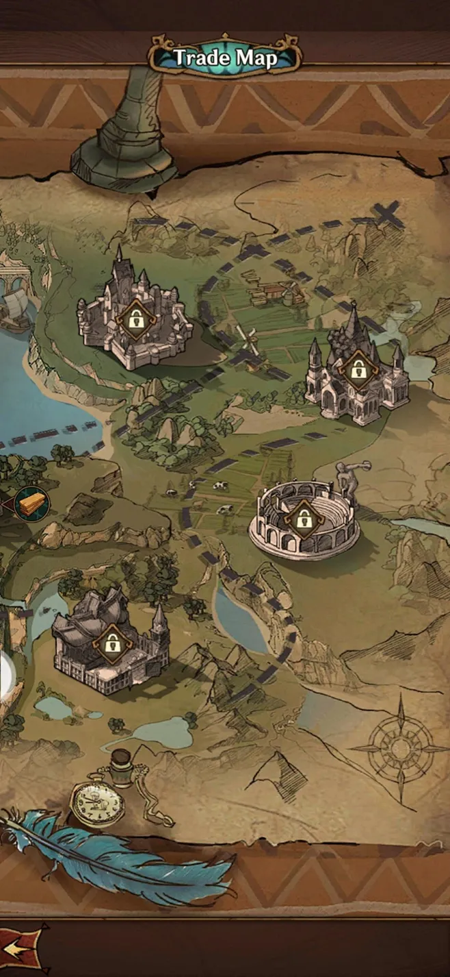 Golden Bazaar:Game of Tycoon-游戏截图-GAMEUI.NET-游戏UI/UX学习、交流、分享平台-花瓣网