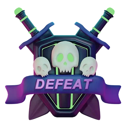 Defeat Gaming 3D Icon-花瓣网