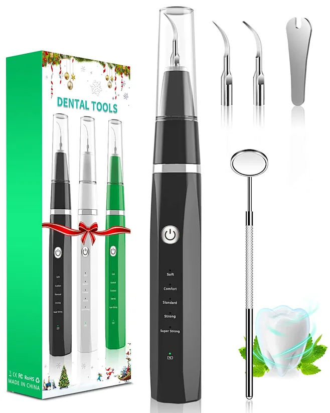 亚马逊中国: Plaque Remover For Teeth Ultrasonic Tooth Cleaner Dental ...