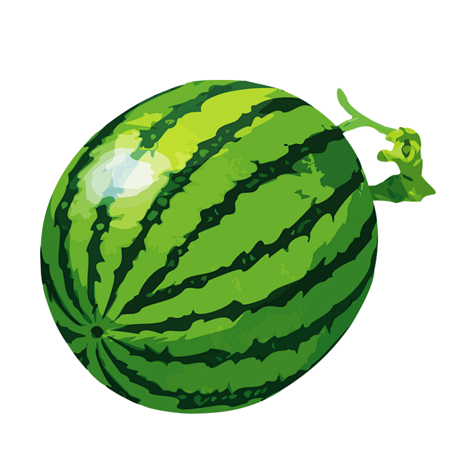 手绘西瓜PNG (47)