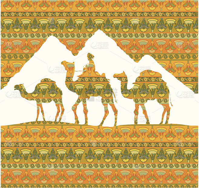 埃及时代的概念插图