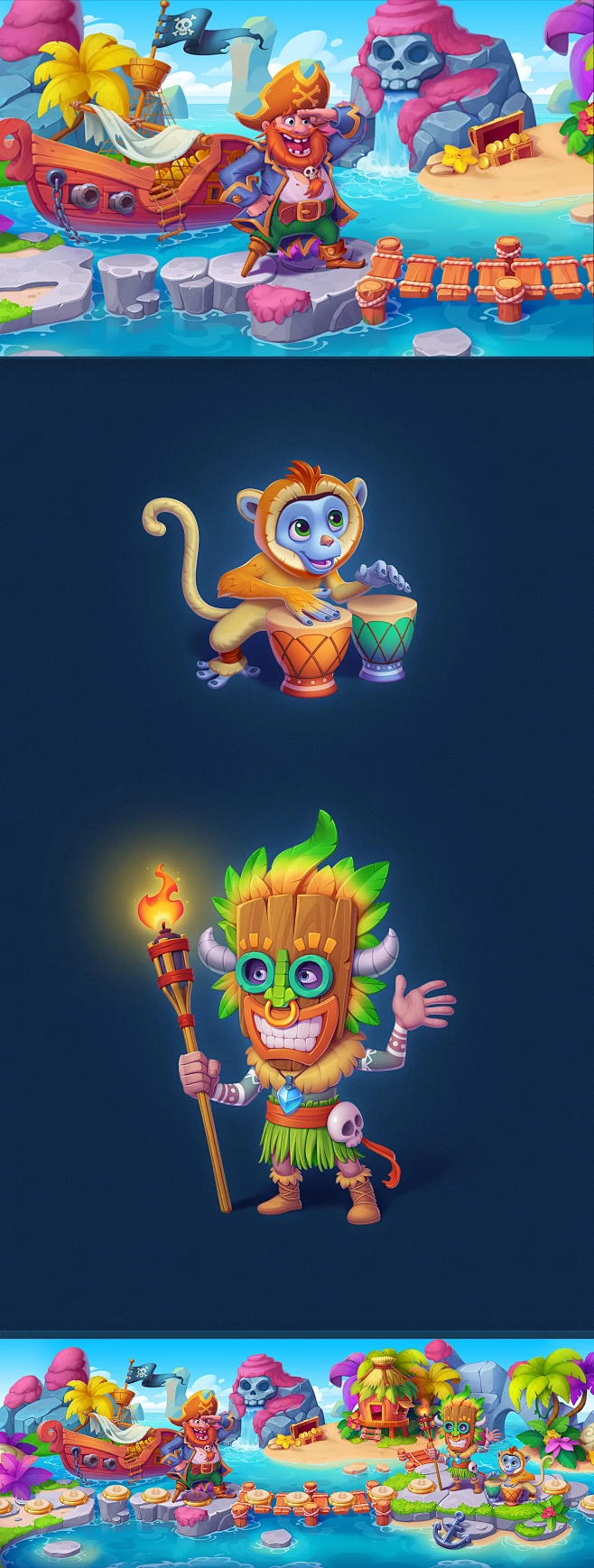 5 Differences Game Art-花瓣网