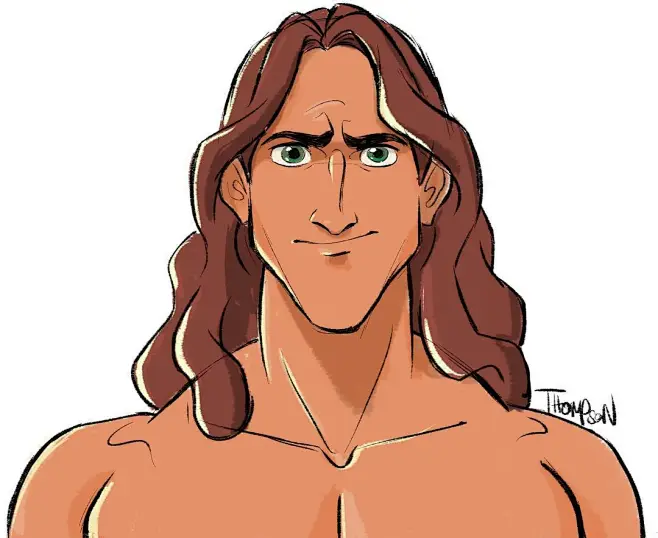 And the winner is..... Tarzan. Actually he was pretty much 50/50 with ...