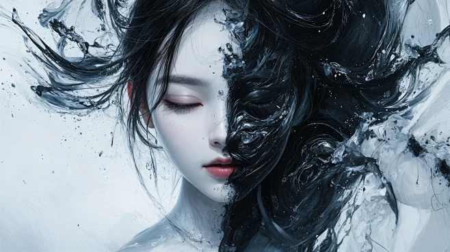 CXN-半脸-hzj(22)-花瓣网