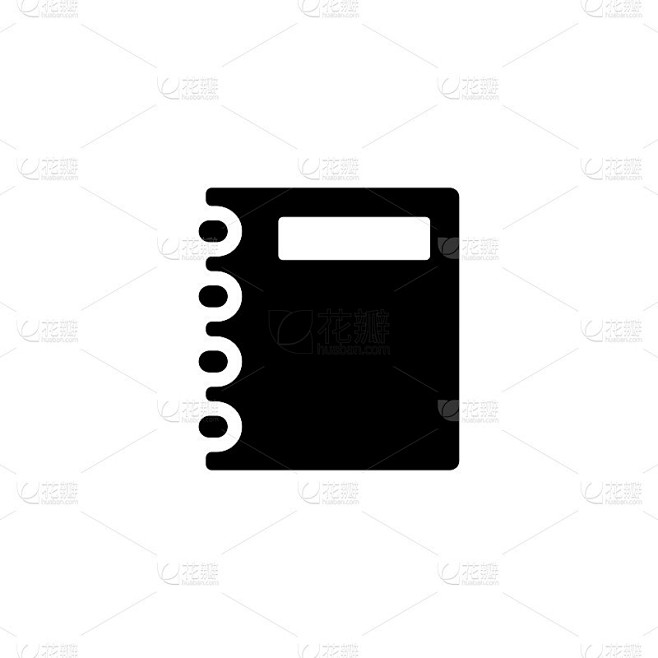notepad icon vector illustration