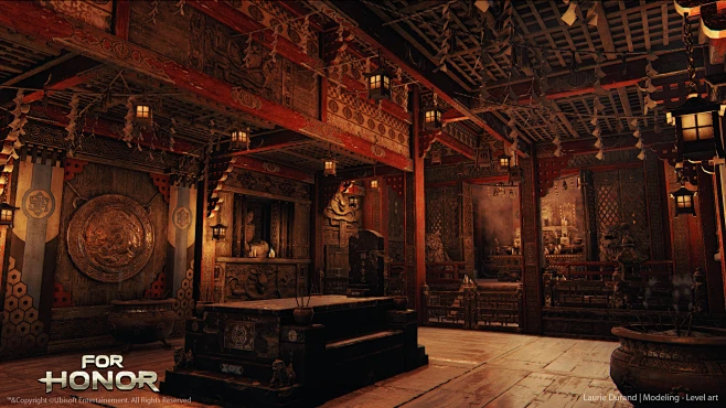 For Honor - Temple Garden, Laurie Durand : *I repost my old work on ...