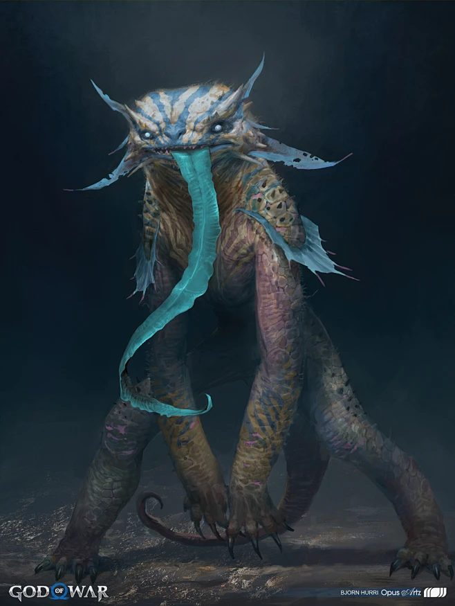 {游戏系列}美国God of War:战神（UI,角色，场景）-花瓣网