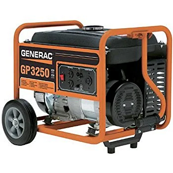 Generac 5982 GP3250 3250 Running Watts/3750 Starting Watts Gas Powered ...