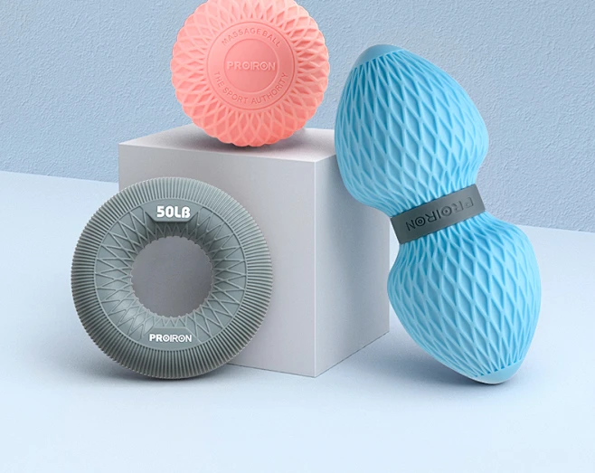 PROIRON筋膜球肌肉放松握力圈瑜伽健身球肩颈足底按摩球花生球-tmall.com天猫-花瓣网