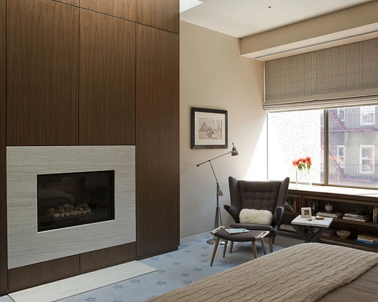 contemporary bedroom by David Howell Design #家居创意#-花瓣网