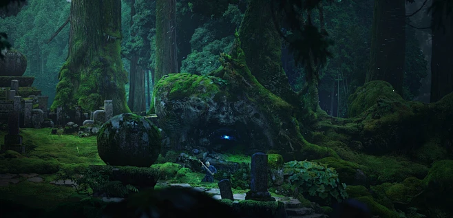 Stone Father Shrine-花瓣网