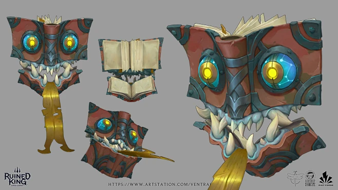 Possessed Book (texture)-花瓣网