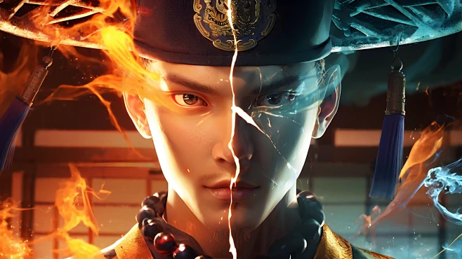 LL-半脸机械道士-hzj(16)-花瓣网