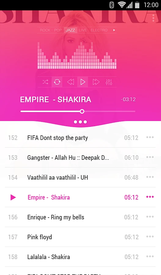 Music Player : Timekiller photoshoopings :) a concept music playert ui, done in photoshop ...