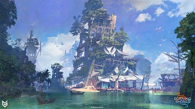 HFW: Burning shores - Quen Concepts-花瓣网