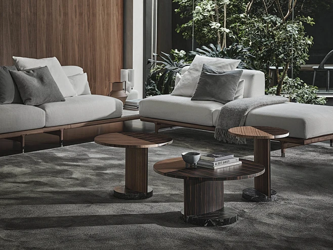 LEAF - TAVOLINI - Porada : Firmata da Patrick Jouin per Porada, la collezione di tavolini Leaf è ...