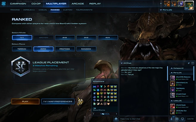 StarCraft II: Battle.net : Ongoing feature work for StarCraft II Battle ...