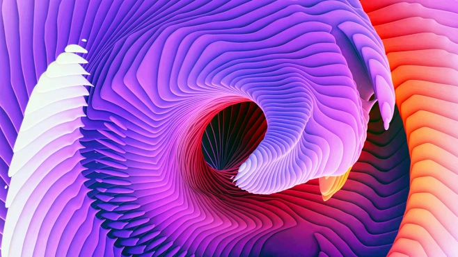 Spirals : Experiments in color, rhythm, and repetition.-花瓣网
