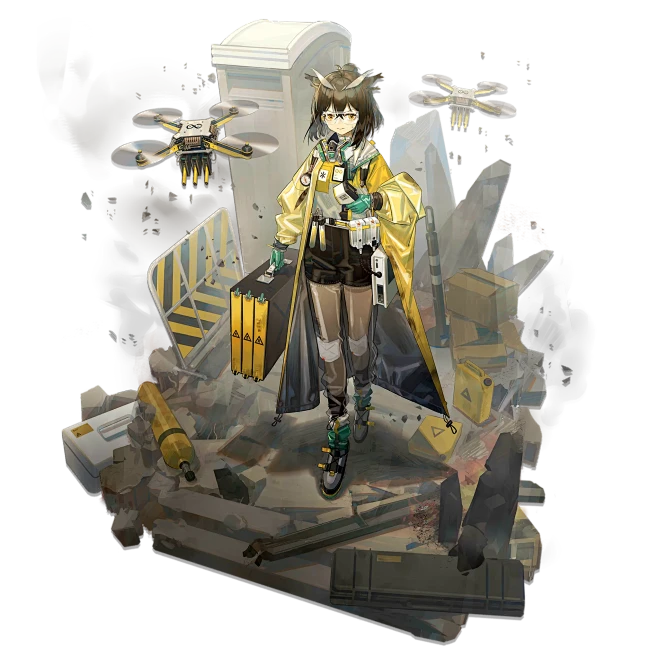 明日方舟立绘_赫默_skin1