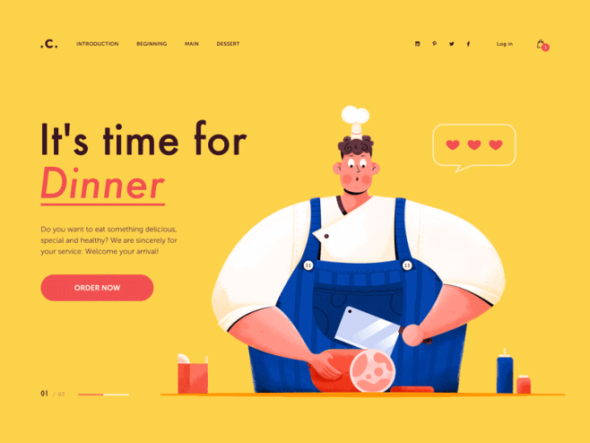Cook order meat restaurant food dinner chef kitchen cooker cook ...
