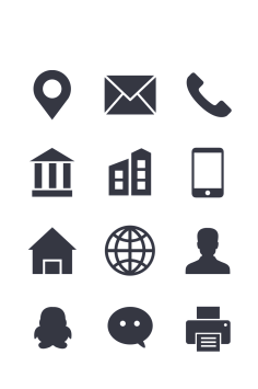 图标-花瓣网|陪你做生活的设计师 | 名片常用地址电话网站图标