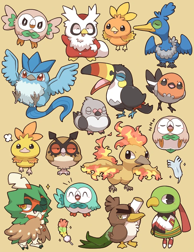 #ポケモン 花鳥園。 - 2027的插画 - pixiv-花瓣网