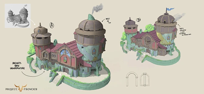 Project Frontier: Environment concepts-花瓣网