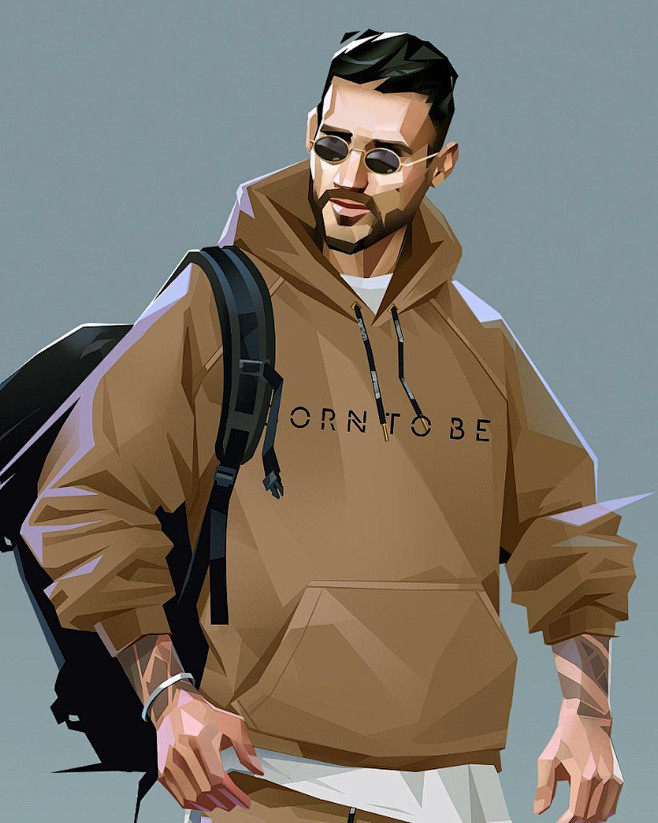 插画师Azamat Khairov