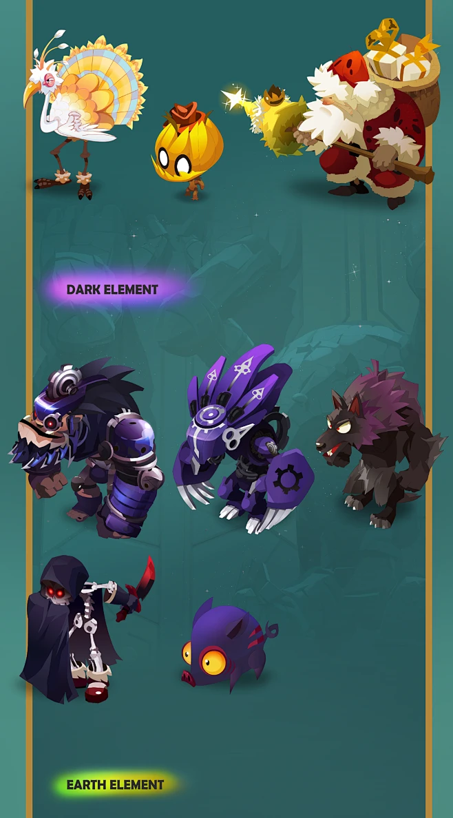 Wakfu Raiders RPG Mobile Game 2D Art Assets [Part I] : Hello! I am one ...